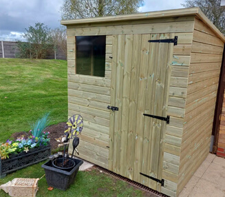 Apex Roof Sheds For Sale in Ilkeston | Ilkeston Sheds